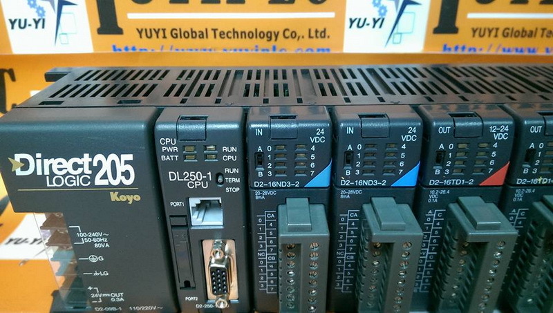 KOYO DIRECT LOGIC 205 PROGRAMMBLE CONTROLLER SYSTEM - 裕益科技自動化設備可程式編碼器 ...