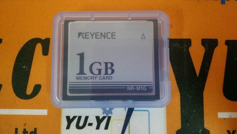 KEYENCE NR-M1G 1GB MEMORY CARD - PLC DCS SERVO Control MOTOR POWER ...