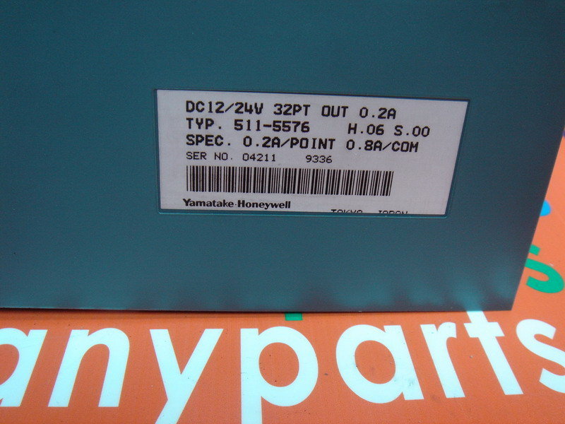 YAMATAKE-HONEYWELL 511-5576 - 裕益科技自動化設備可程式編碼器PLC分散式控制系統DCS