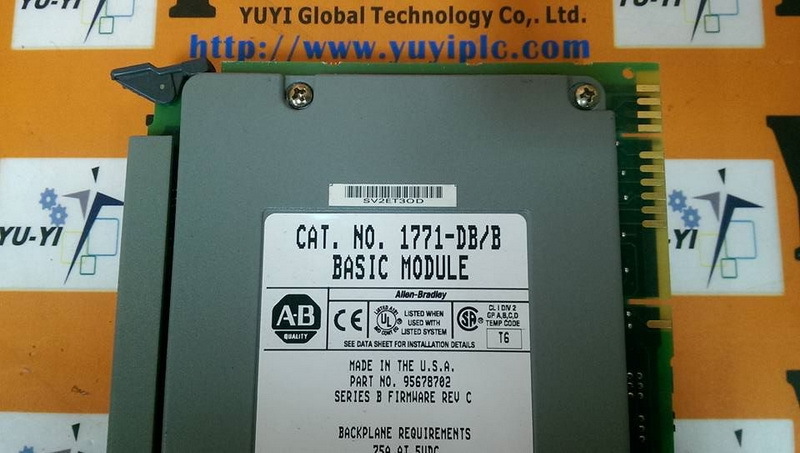 A-B 1771-DB/B BASIC MODULE - 裕益科技自動化設備可程式編碼器PLC分散式控制系統DCS