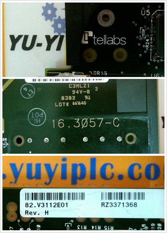 TELLABS CARD 82.V3112E01 - 裕益科技自動化設備可程式編碼器PLC分散式控制系統DCS