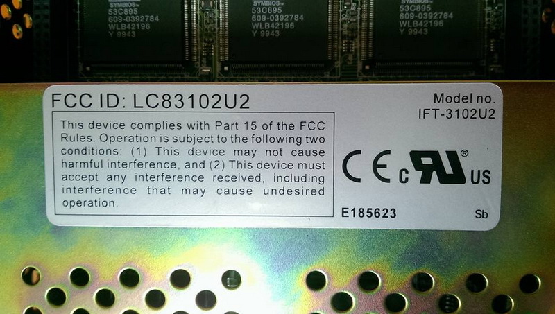 INFORTREND IFT-3102U2 RAID CONTROLLER CARD - 裕益科技自動化設備可程式編碼器PLC分散式控制系統DCS