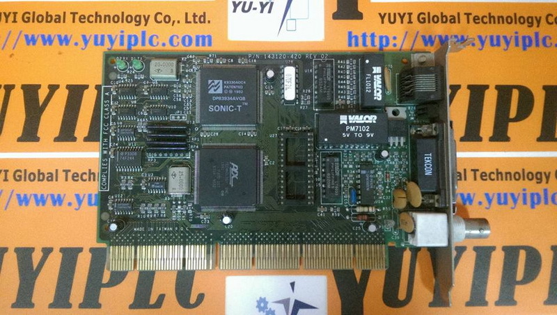 VNOR P/N 143120-420 REV:02 94V0 BM-401 BM BOARD - 裕益科技自動化設備可程式編碼器PLC分散式 ...