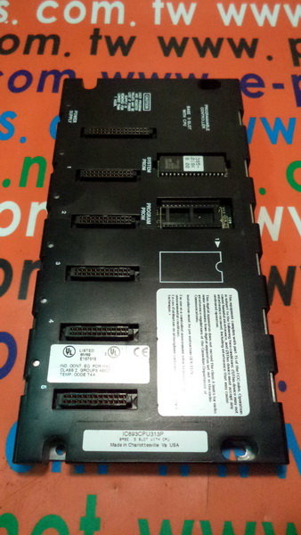 GE FANUC IC693CPU313P BASE 5SLOT - 裕益科技自動化設備可程式編碼器PLC分散式控制系統DCS