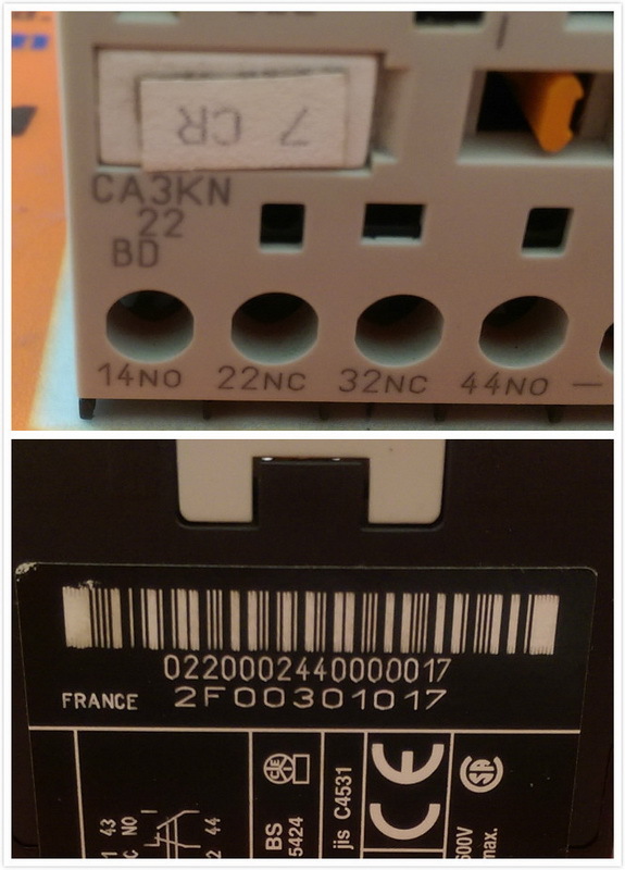 TELEMECANIQUE CA3KN22BD CONTROL RELAY - 裕益科技自動化設備可程式編碼器PLC分散式控制系統DCS