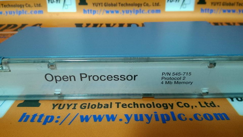 SIEMENS 545-715 4 MB MEMORY PROTOCAL 2 OPEN PROCESSOR - 裕益科技自動化設備可程式編碼器 ...