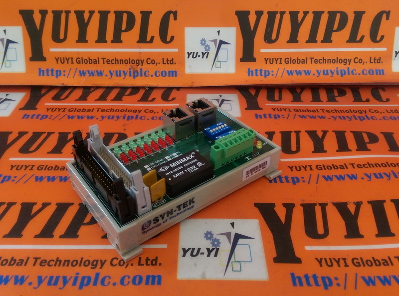 SYN-TEK 106-D222-NN MODULE - PLC DCS SERVO Control MOTOR POWER SUPPLY ...