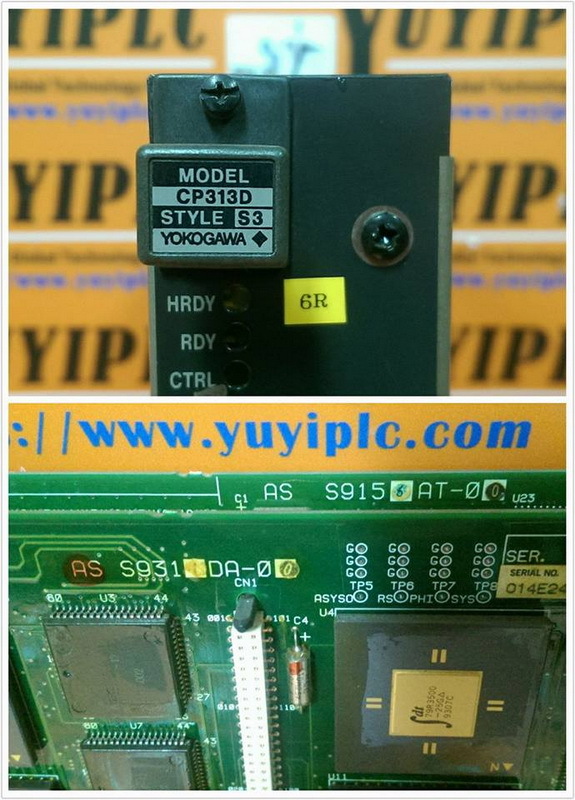 YOKOGAWA CP313D AS S9311 STYLE S3 - PLC DCS SERVO Control MOTOR POWER ...