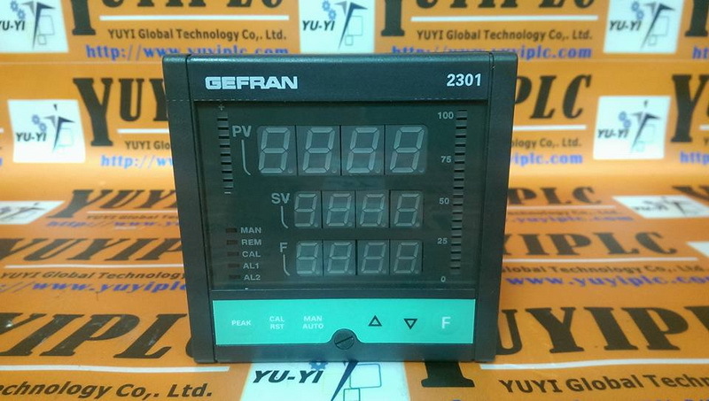 GEFRAN 2301-SI-0-2R-1 100-240V REGULADOR PROCESO/TEMP - PLC DCS SERVO ...