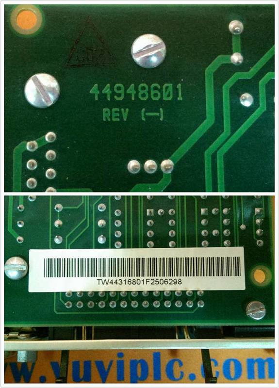 44948601 / 44316801 I/O CONSOLE BOARD - 裕益科技自動化設備可程式編碼器PLC分散式控制系統DCS