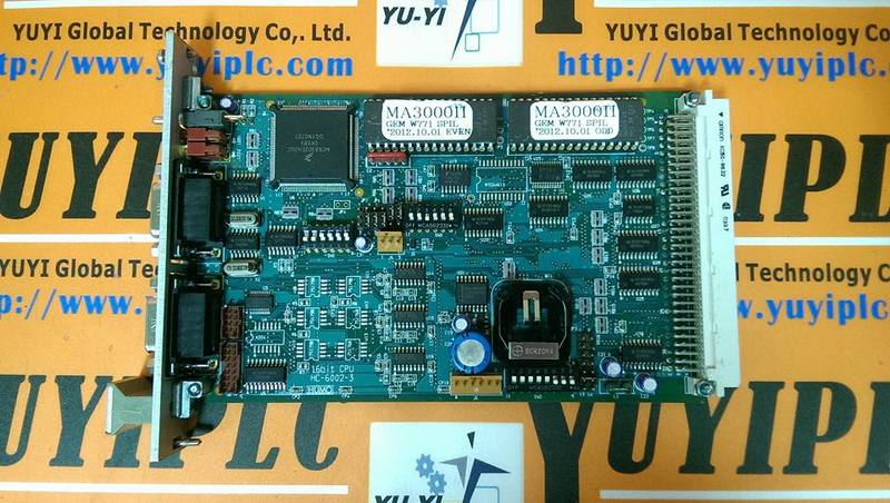 HUMO LABORATORY HC-6002-3 16BIT CPU BOARD - 裕益科技自動化設備可程式編碼器PLC分散式控制系統DCS