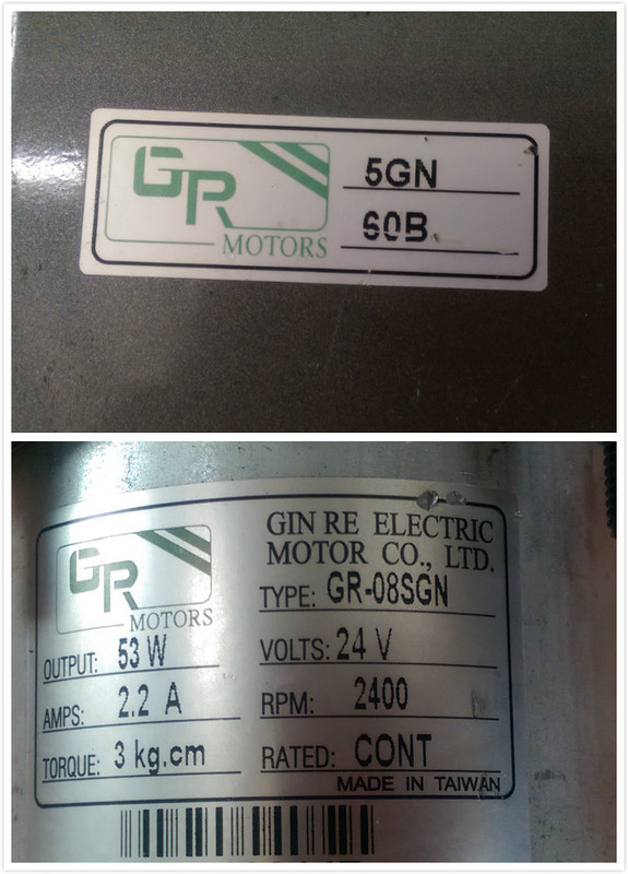 GR 5GN WITH GR-08SGN MOTOR - 裕益科技自動化設備可程式編碼器PLC分散式控制系統DCS