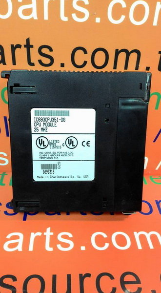 GE FANUC IC693CPU351-DG CPU Moudul - 裕益科技自動化設備可程式編碼器PLC分散式控制系統DCS