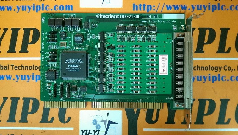 INTERFACE IBX-2130C 64 POINT DIGITAL INPUT BOARD - 裕益科技自動化設備可程式編碼器PLC分散 ...