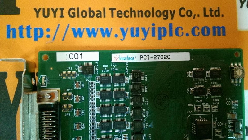 INTERFACE PCI-2702C PCI RS232 BOARD - PLC DCS SERVO Control MOTOR POWER ...