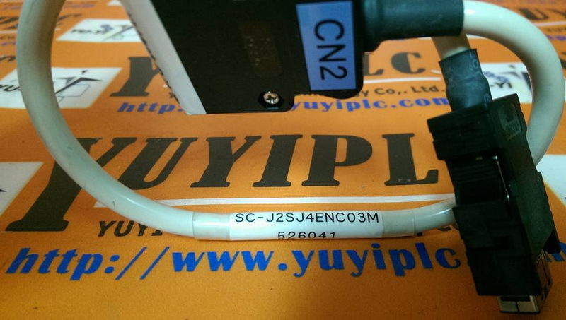 MITSUBISHI SC-J2SJ4ENC03M ENCODER CONVERSION CABLE - PLC DCS SERVO ...