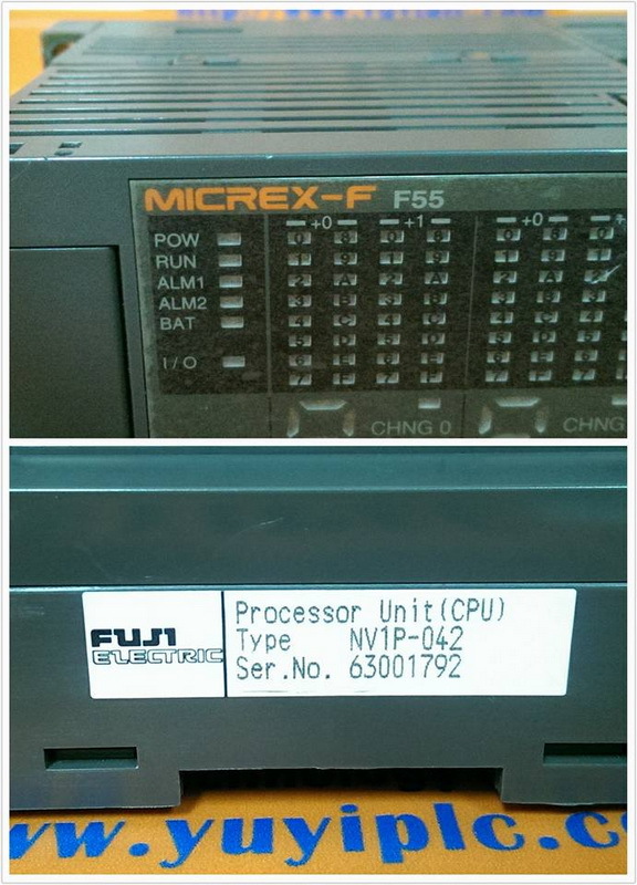 FUJI PLC MICREX-F F55 NV1P-042 - 裕益科技自動化設備可程式編碼器PLC分散式控制系統DCS