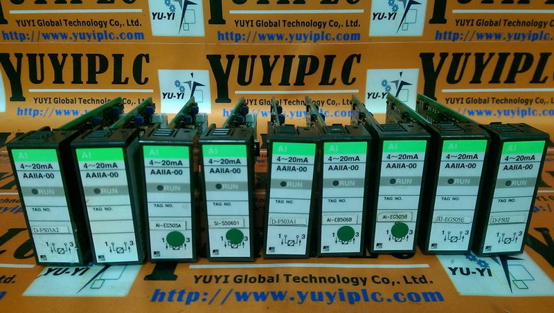 FUJI AI 4-20mA AAIIA-00 MODULE - 裕益科技自動化設備可程式編碼器PLC分散式控制系統DCS