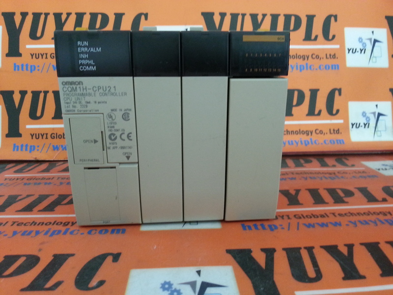 OMRON CQM1H--CPU21 Programmable Controller - 裕益科技自動化設備可程式編碼器PLC分散式控制系統DCS