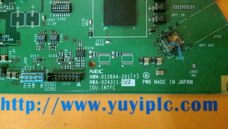 NEC NWM-012894-201 / NWA-024311-002 IDU-INTFC - 裕益科技自動化設備可程式編碼器PLC分散式控制 ...