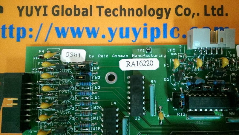 REID ASHMAN MANUFACTURING RA16220 GRANITE I/O BOARD - 裕益科技自動化設備可程式編碼器 ...
