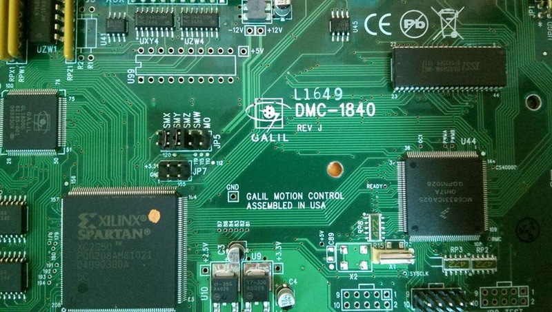 GALIL DMC-1840 MULTI-AXIS MOTION CONTROLLER PCU BOARD - 裕益科技自動化設備可程式編碼器 ...