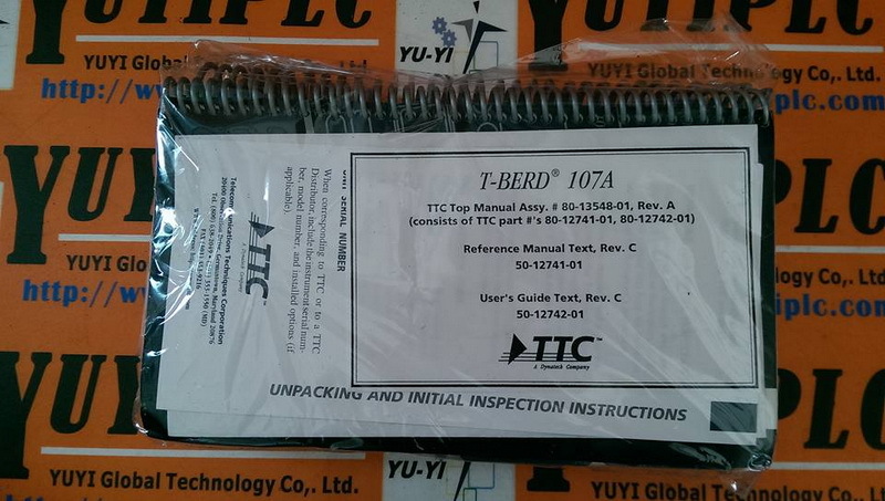 TTC JDSU ACTERNA T-BERD 107A T-CARRIER ANALYZER - PLC DCS SERVO Control ...