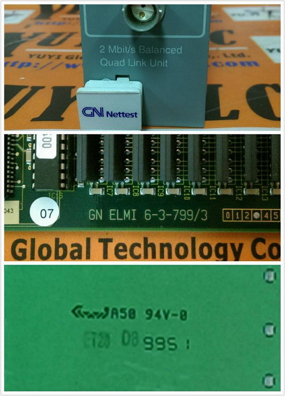 GN NETTEST 2 MBIT/S BALANCED QUAD LINK UNIT 6-3-799/3 - 裕益科技自動化設備可程式編碼器 ...