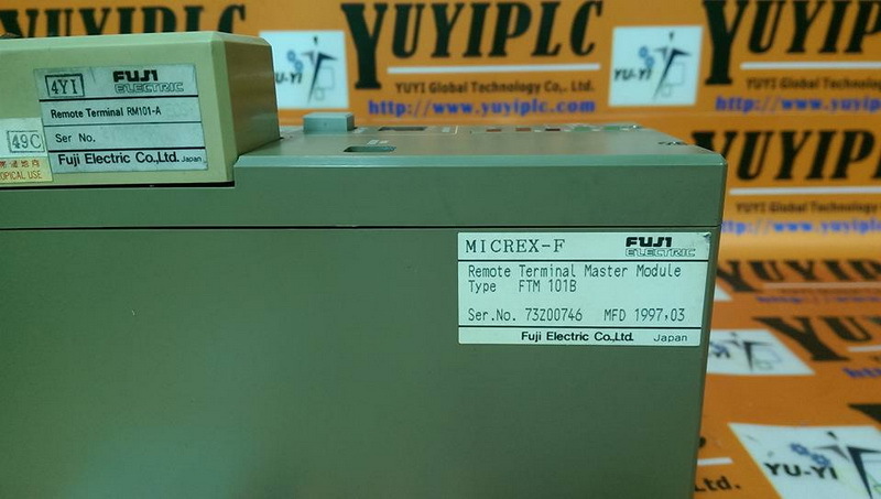 FUJI MICREX-F FTM101B REMOTE TERMINAL MASTER MODULE - PLC DCS SERVO ...