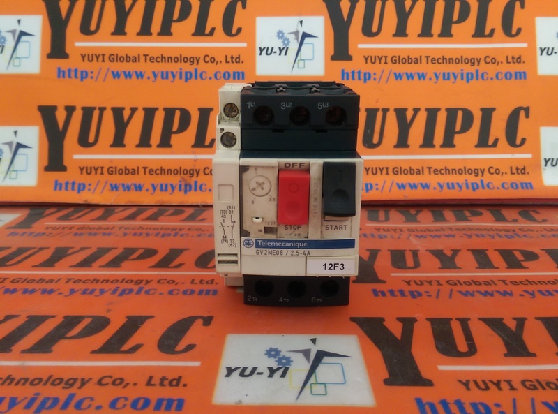 TELEMECANIQUE GV2ME08/2.5-4A Circuit Breaker - 裕益科技自動化設備可程式編碼器PLC分散式控制系統DCS