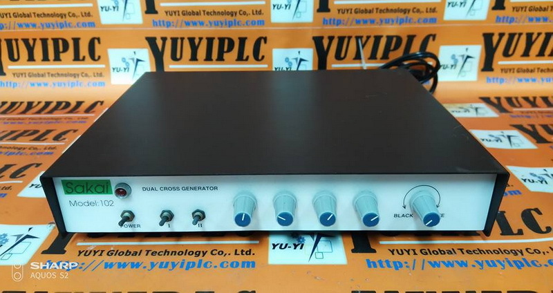 SAKAI MODEL: 102 DUALL CROSS GENERATOR - 裕益科技自動化設備可程式編碼器PLC分散式控制系統DCS