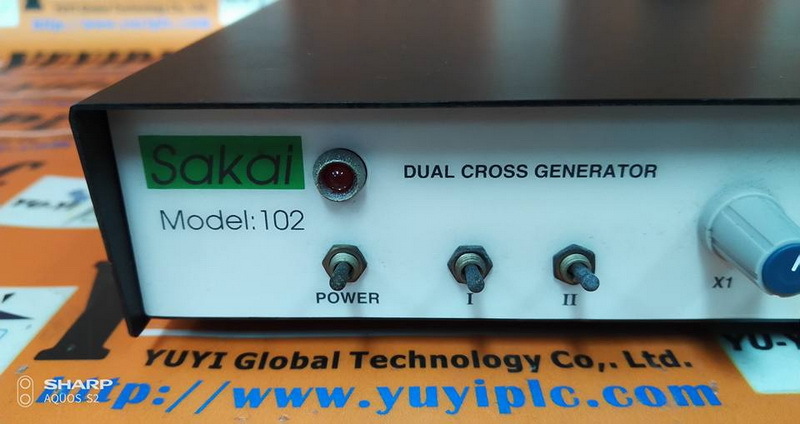 SAKAI MODEL: 102 DUALL CROSS GENERATOR - 裕益科技自動化設備可程式編碼器PLC分散式控制系統DCS