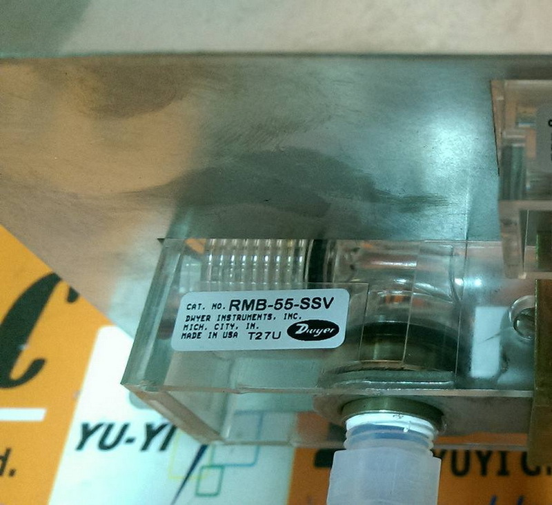 DWYER RMB-55-SSV RATE-MASTER FLOWMETER - 裕益科技自動化設備可程式編碼器PLC分散式控制系統DCS