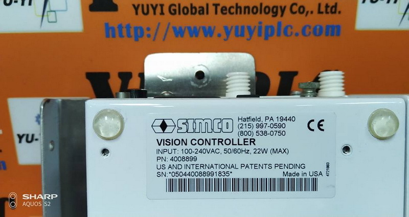 SIMCO 4008899 VISION CONTROLLER - PLC DCS SERVO Control MOTOR POWER ...