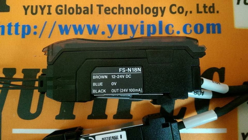 KEYENCE FS-N18N 12-24VDC SENSOR AMPLIFIER - 裕益科技自動化設備可程式編碼器PLC分散式控制系統DCS