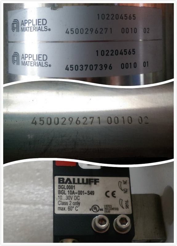 APPLIED 102204565 WITH BGL 10A-001-S49 MOTOR - PLC DCS SERVO Control ...