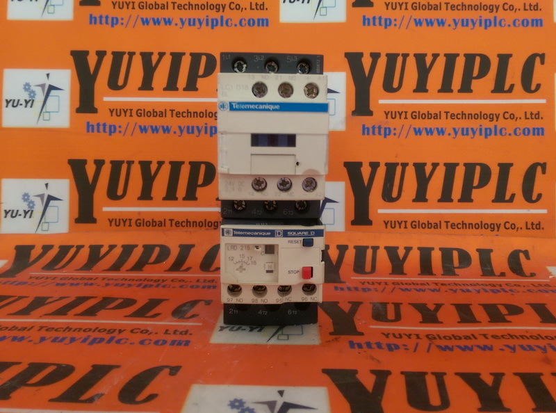 TELEMECANIQUE LC1 D18 WITH LRD 216 Circuit Breakers - 裕益科技自動化設備可程式編碼器 ...