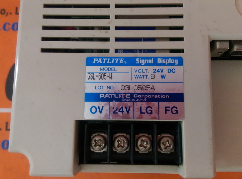 PATLITE GSL-605-W Signal Display - 裕益科技自動化設備可程式編碼器PLC分散式控制系統DCS