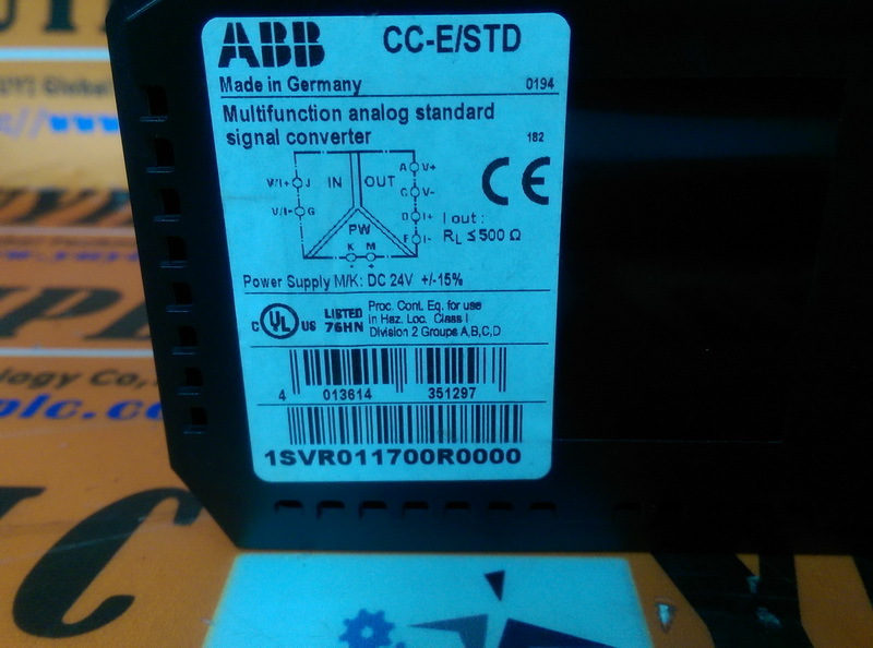 ABB 1SVR011700R0000 Signal Converter - PLC DCS SERVO Control MOTOR ...