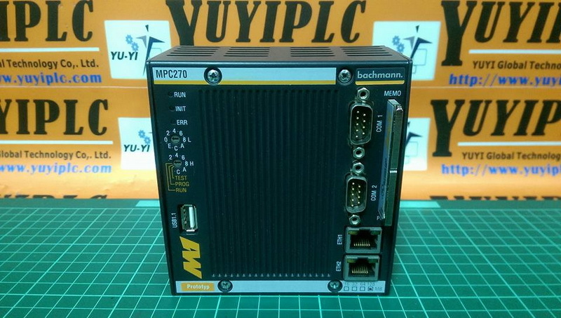 BACHMANN MPC270 PLC MODULE - PLC DCS SERVO Control MOTOR POWER SUPPLY ...