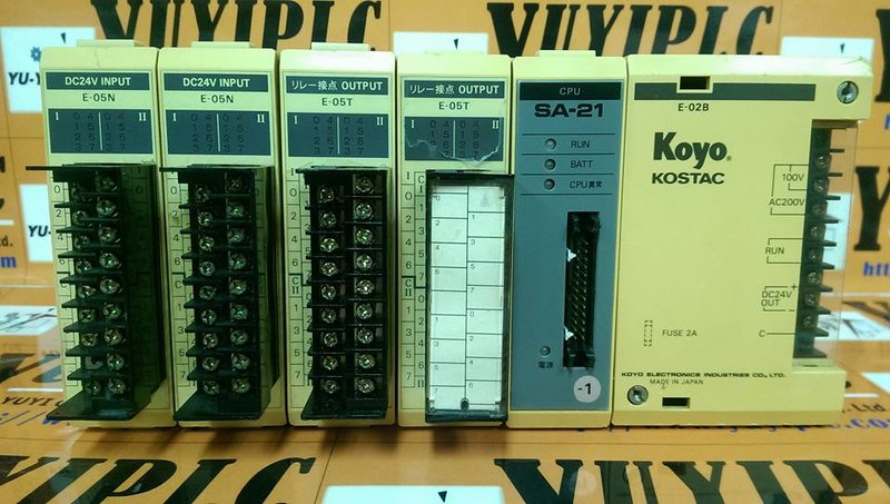 KOYO KOSTAC PROGRAMMBLE CONTROLLER - 裕益科技自動化設備可程式編碼器PLC分散式控制系統DCS