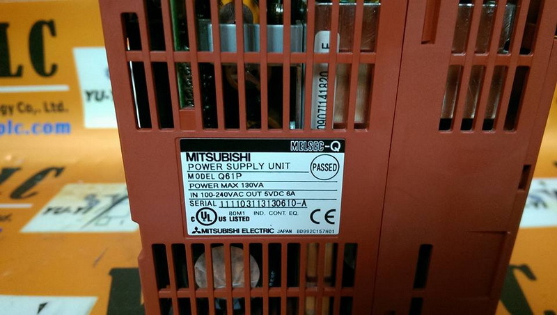 MITSUBISHI Q61P MELSEC-Q POWER SUPPLY UNIT - 裕益科技自動化設備可程式編碼器PLC分散式控制系統DCS