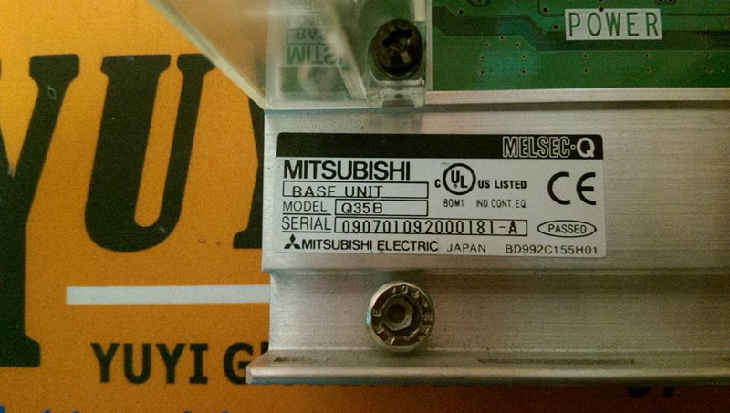 MITSUBISHI Q35B MELSEC-Q BASE UNIT - 裕益科技自動化設備可程式編碼器PLC分散式控制系統DCS