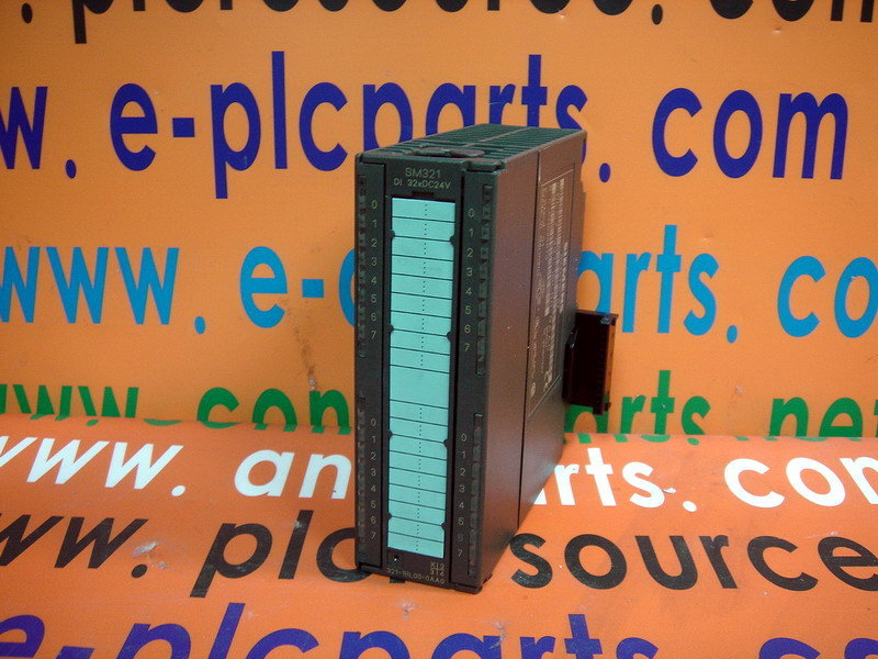 SIEMENS S7 PLC SM321 6ES7 321-1BL00-0AA0 Input Module - 裕益科技自動化設備可程式編碼器 ...