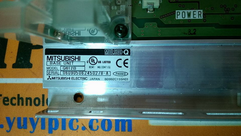 MITSUBISHI Q612B MELSEC-Q BASE UNIT - 裕益科技自動化設備可程式編碼器PLC分散式控制系統DCS