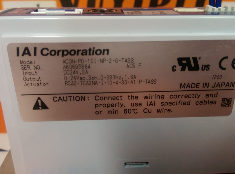 IAI ACON-PO-10I-NP-2-0-TASS CONTROLLER - 裕益科技自動化設備可程式編碼器PLC分散式控制系統DCS