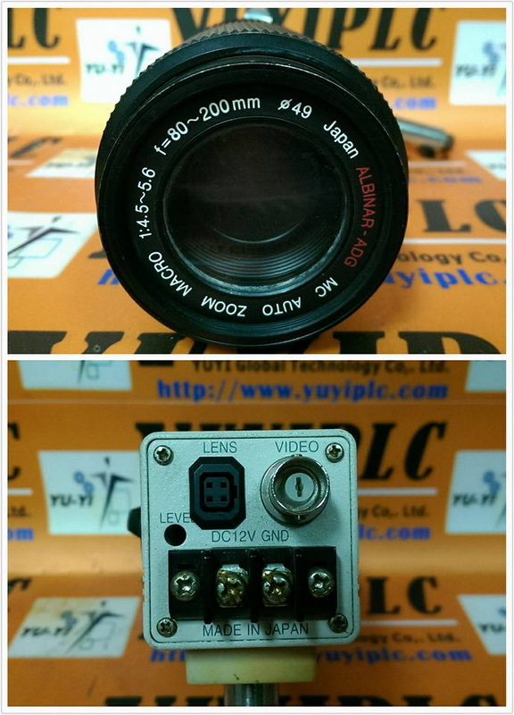 ALBINAR-ADG DC12V GND LENS VIDEO W/ MC AUTO ZOOM MACRO - 裕益科技自動化設備可程式 ...