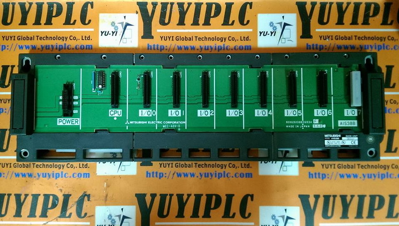 MITSUBISHI A1S38B BASE UNIT - 裕益科技自動化設備可程式編碼器PLC分散式控制系統DCS