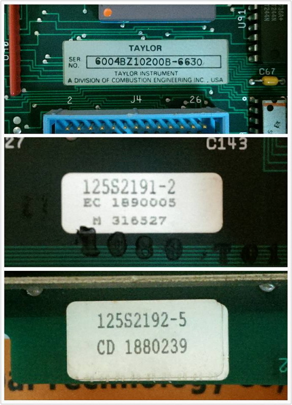TAYLOR ABB 6004BZ10200B CIRCUIT BOARD PLC MODULE CARD - 裕益科技自動化設備可程式編碼器 ...