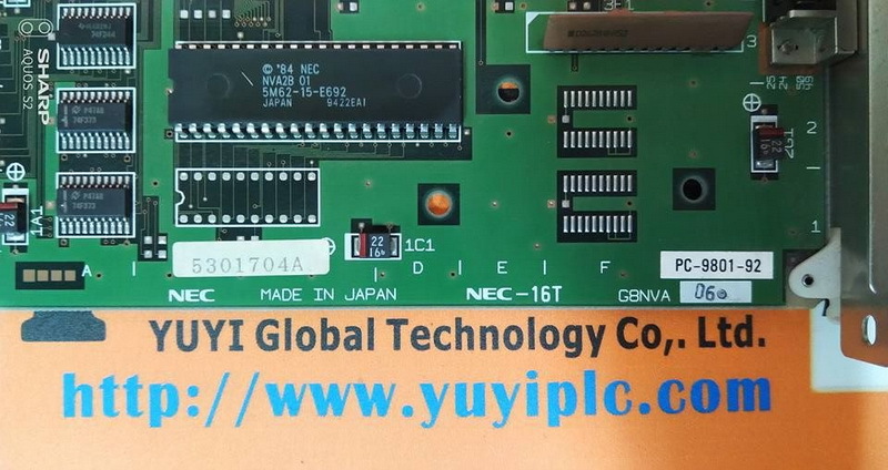 NEC NEC-16T PC-9801-92 G8NVA 06 for NEC PC-9800 - 裕益科技自動化設備可程式編碼器PLC分散式 ...